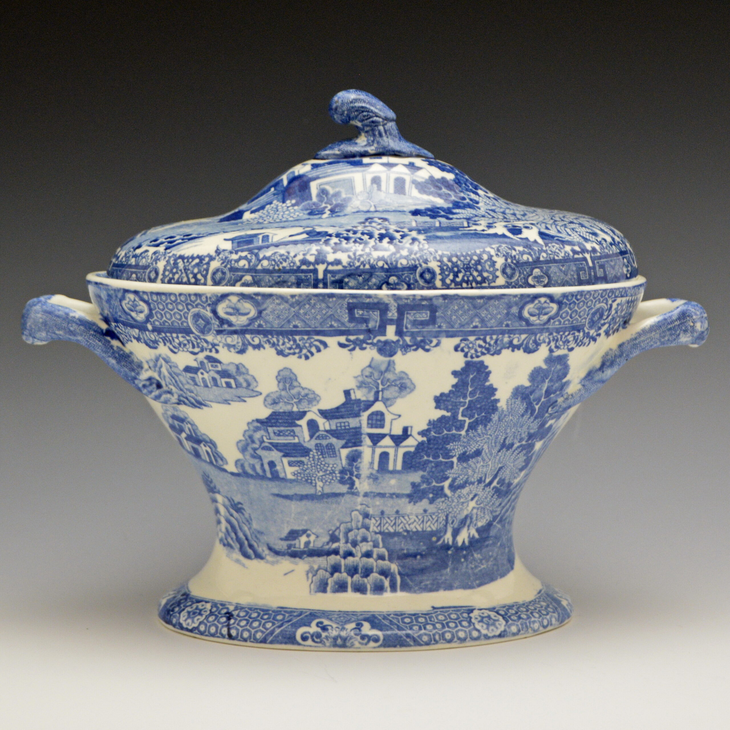 Supper Dish, Forest Landscape II – The Zeller Collection