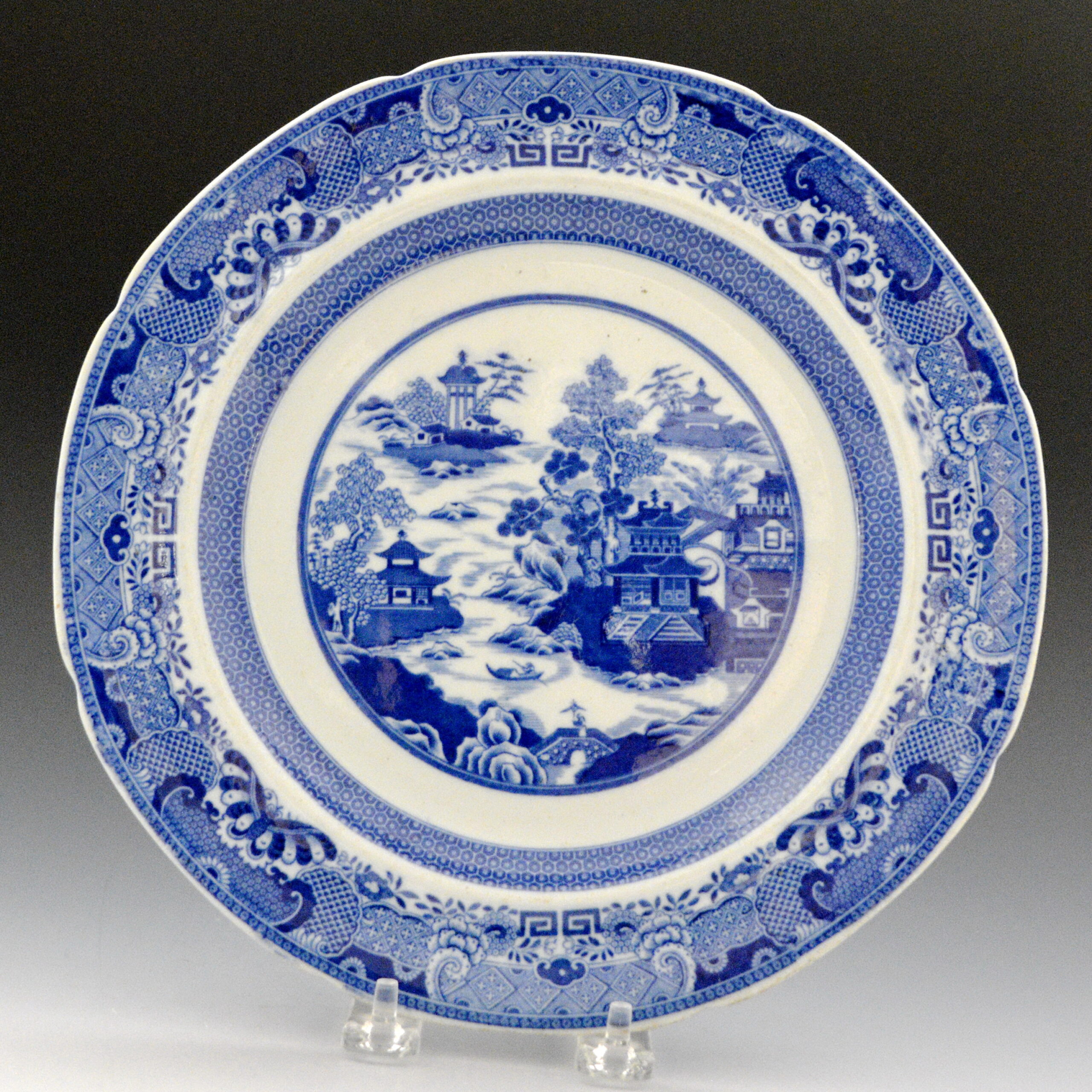 Plate, Temple Landscape Second – The Zeller Collection