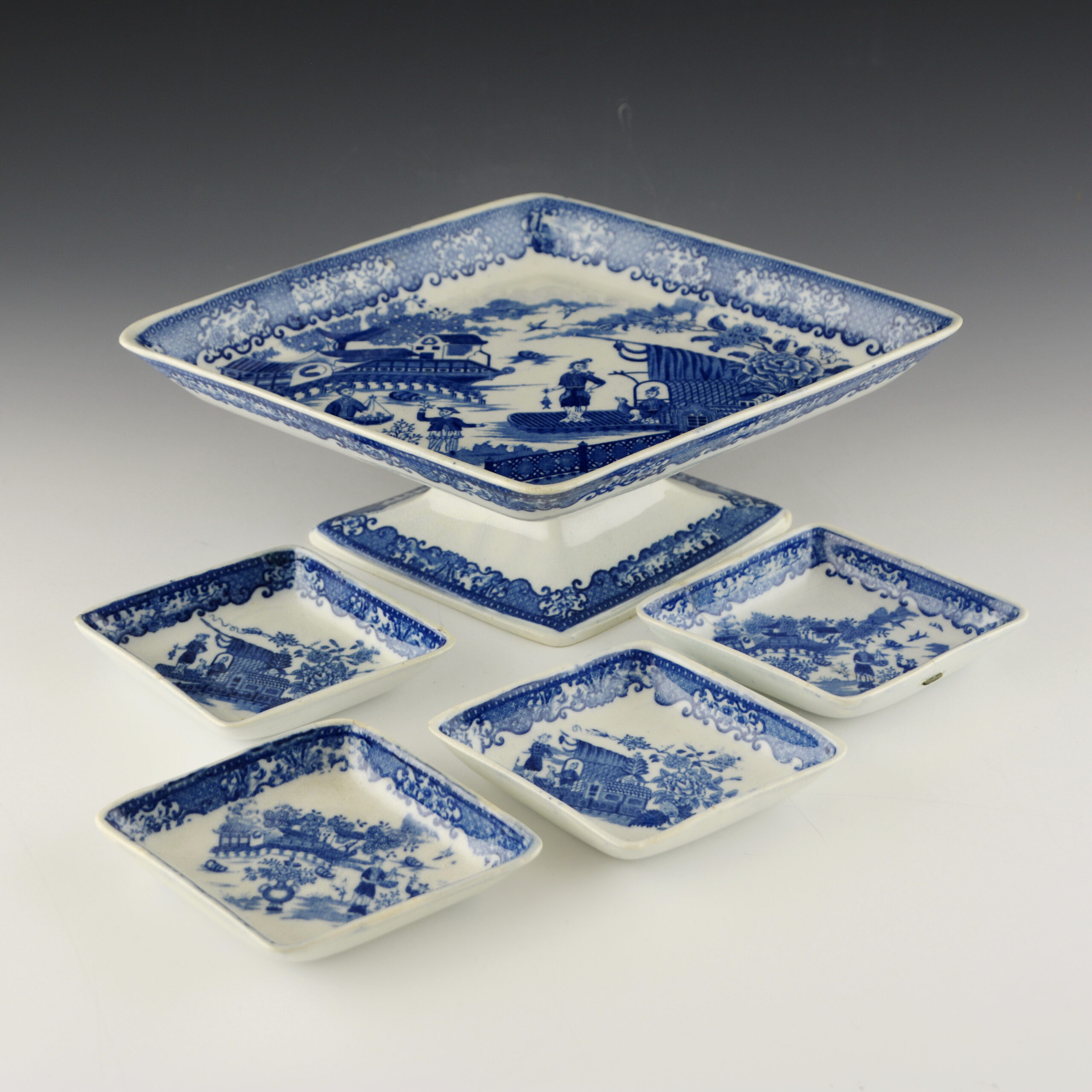 Pickle Dish, Fisherman Pattern – The Zeller Collection