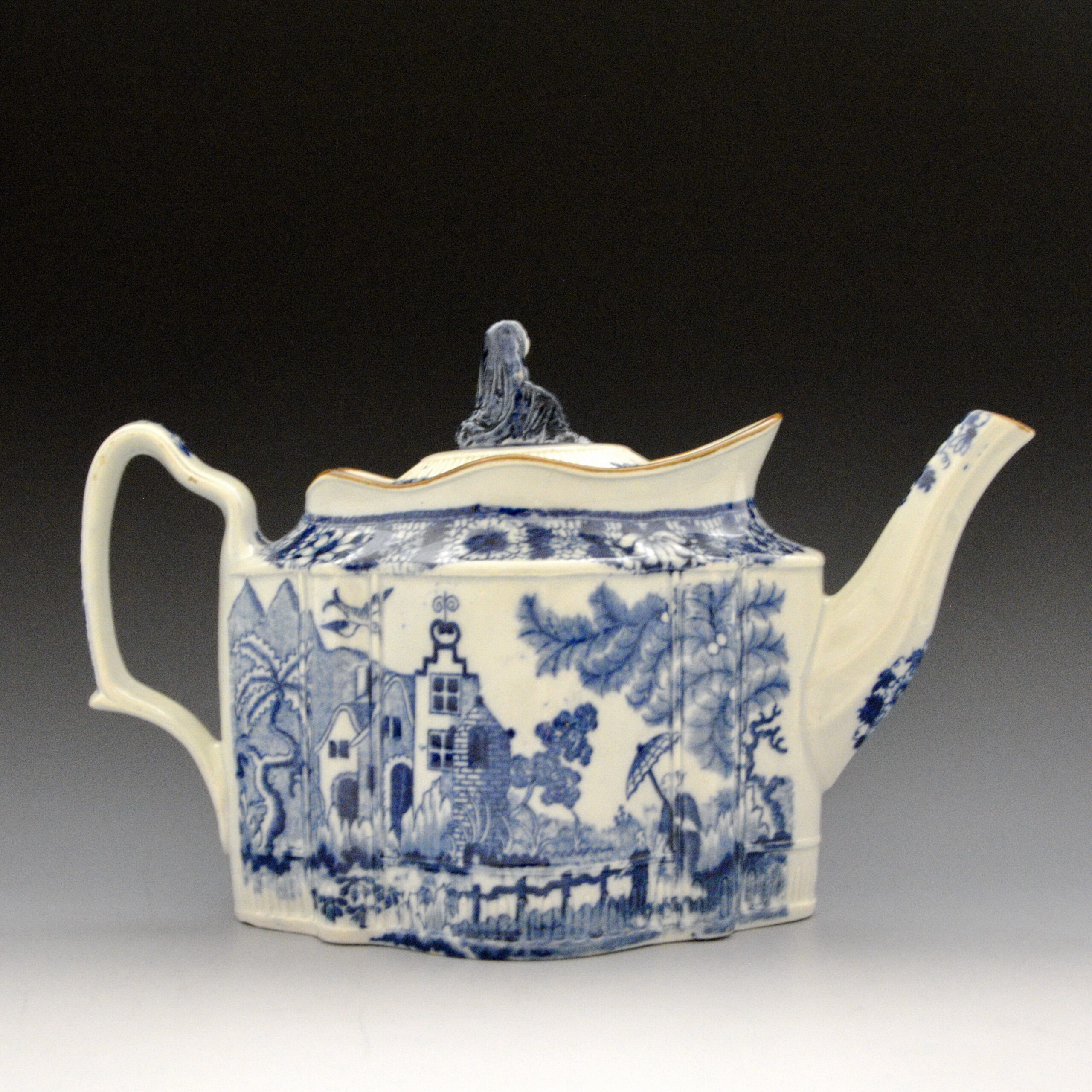 Teapot, Lady with Parasol and Child – The Zeller Collection