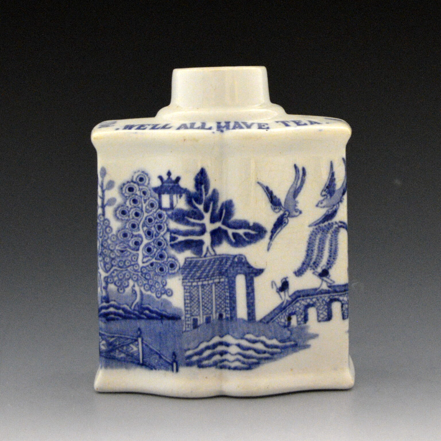 Tea Canister, Standard Willow Pattern – The Zeller Collection