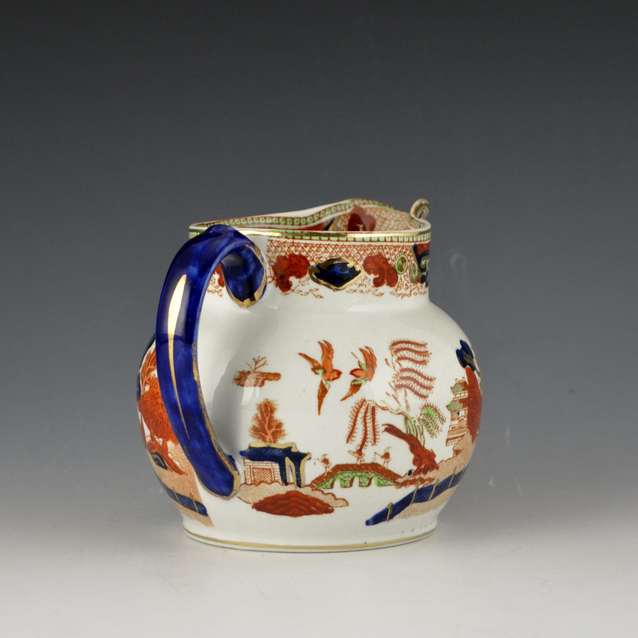Jug, Gaudy Willow – The Zeller Collection